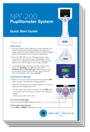 NPi®-200 Pupillometer Resources - NeurOptics