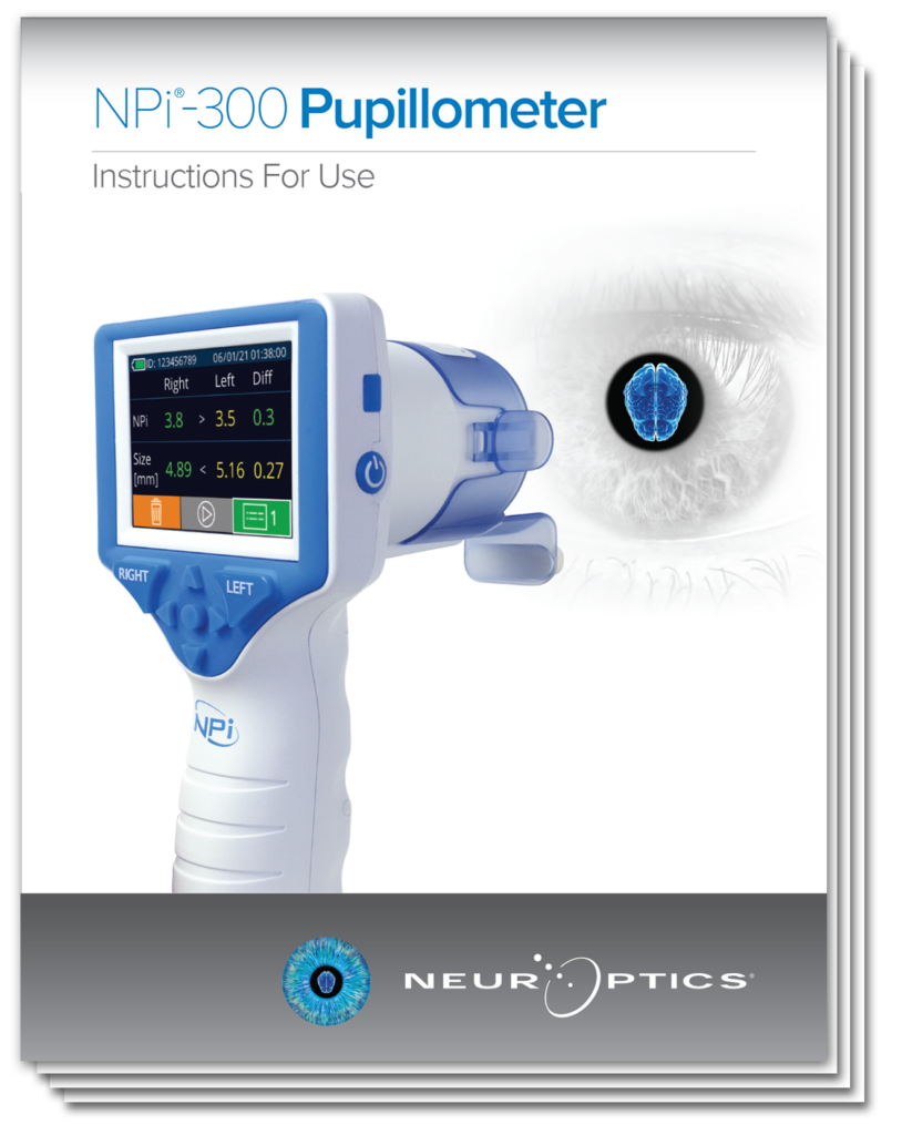 NPi®-300 Pupillometer Resources - NeurOptics
